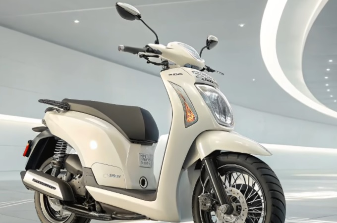 Harga Skutik Terbaru Honda NS150LA, Desainnya Khasnya Mirip Vespa ...