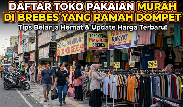 5 Daftar Toko Pakaian Murah di Brebes yang Ramah Dompet untuk Gaya Maksimal