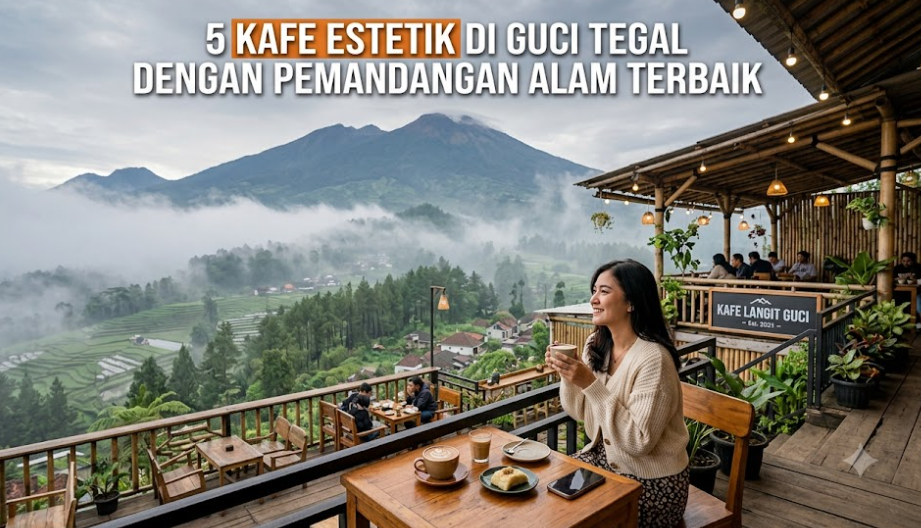 5 Kafe Estetik di Guci Tegal dengan Pemandangan Alam Terbaik, Kabut ...