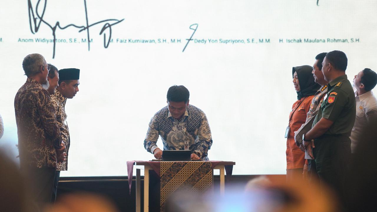 Bupati Tegal Siap Wujudkan Jawa Tengah Sebagai Lumbung Pangan Nasional 2026