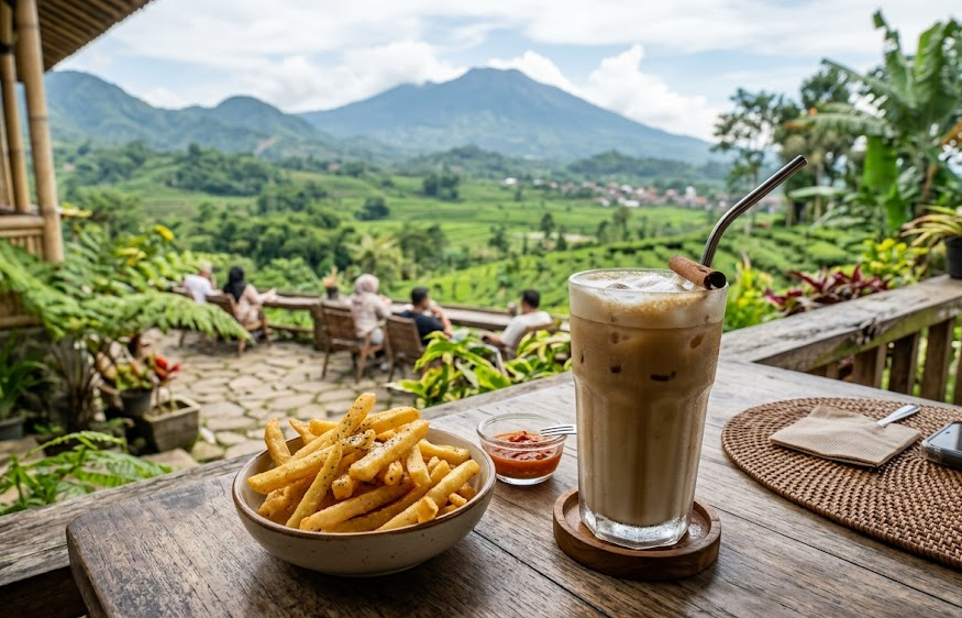 Cocok untuk Healing, 8 Cafe View Alam di Brebes yang Lagi Hits 2026