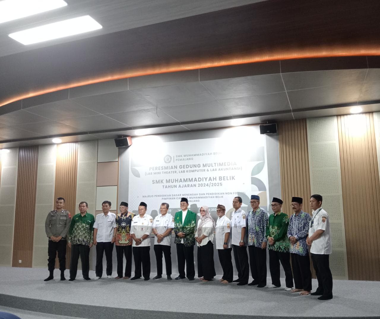 SMK Muhammadiyah Belik Pemalang Resmikan Ruang Multimedia, Dorong ...