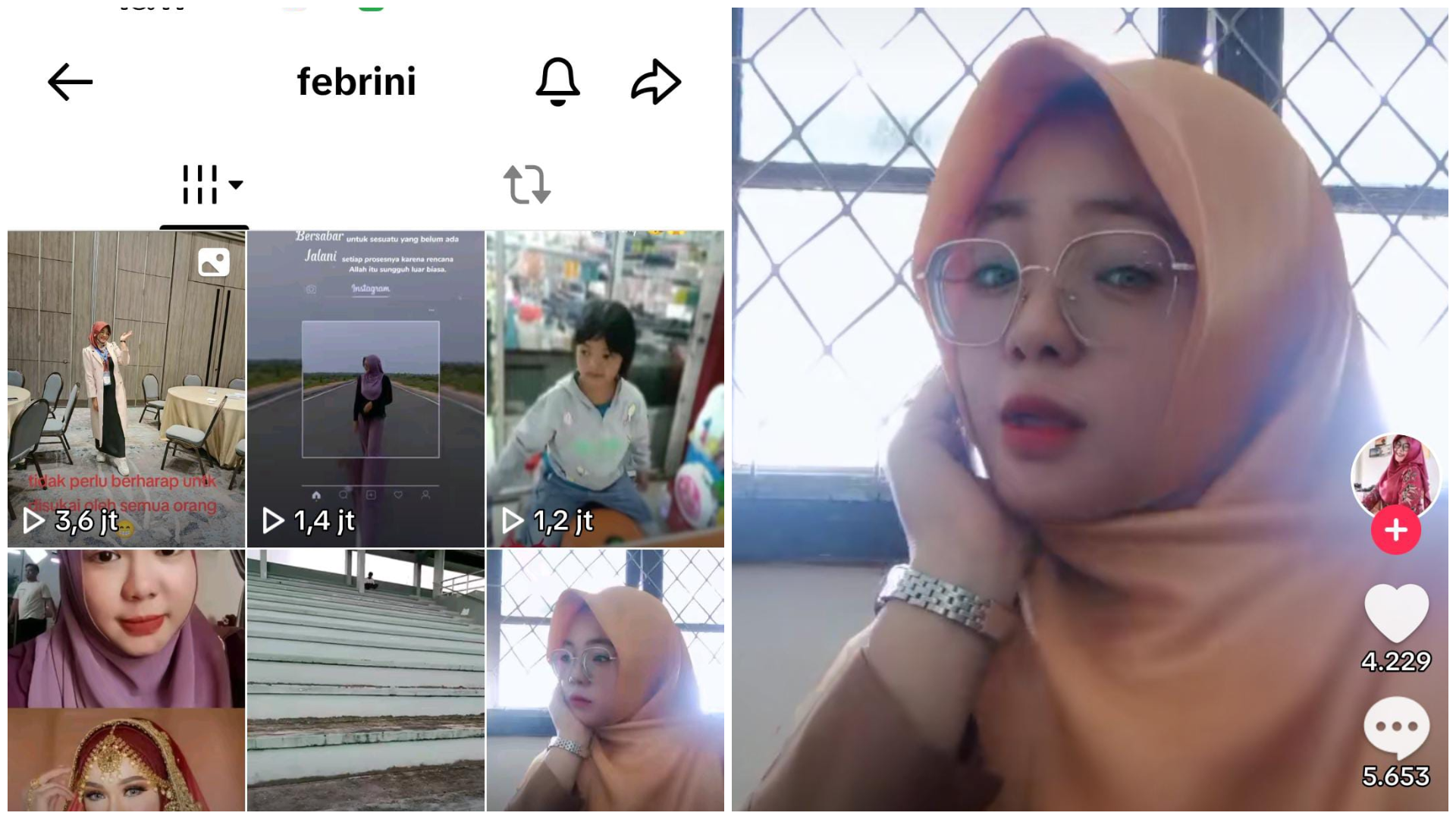 Kerap Tiktokan saat Kerja, Sosok Febrini Dituding Sebabkan Siswa ...